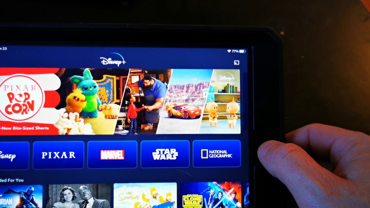 Disney+ no Chromecast icon iPad or iOS device JayRockPro - YouTube