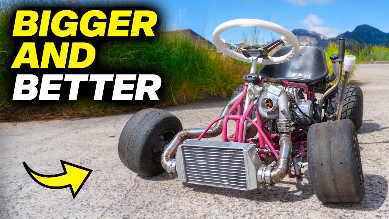 CRAZY 150cc TURBO Go Kart Build | Part 1 - YouTube