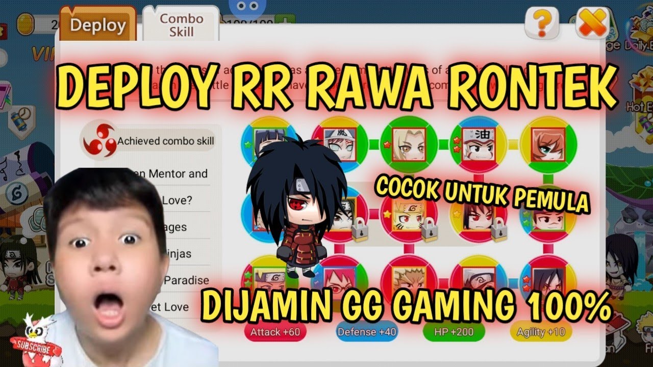 DEPLOY RAWA RONTEK NINJA HEROES REBORN - YouTube
