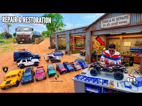 RC Car Repair & Restore Damage During Heavy Mud Test – Chatpat toy tv