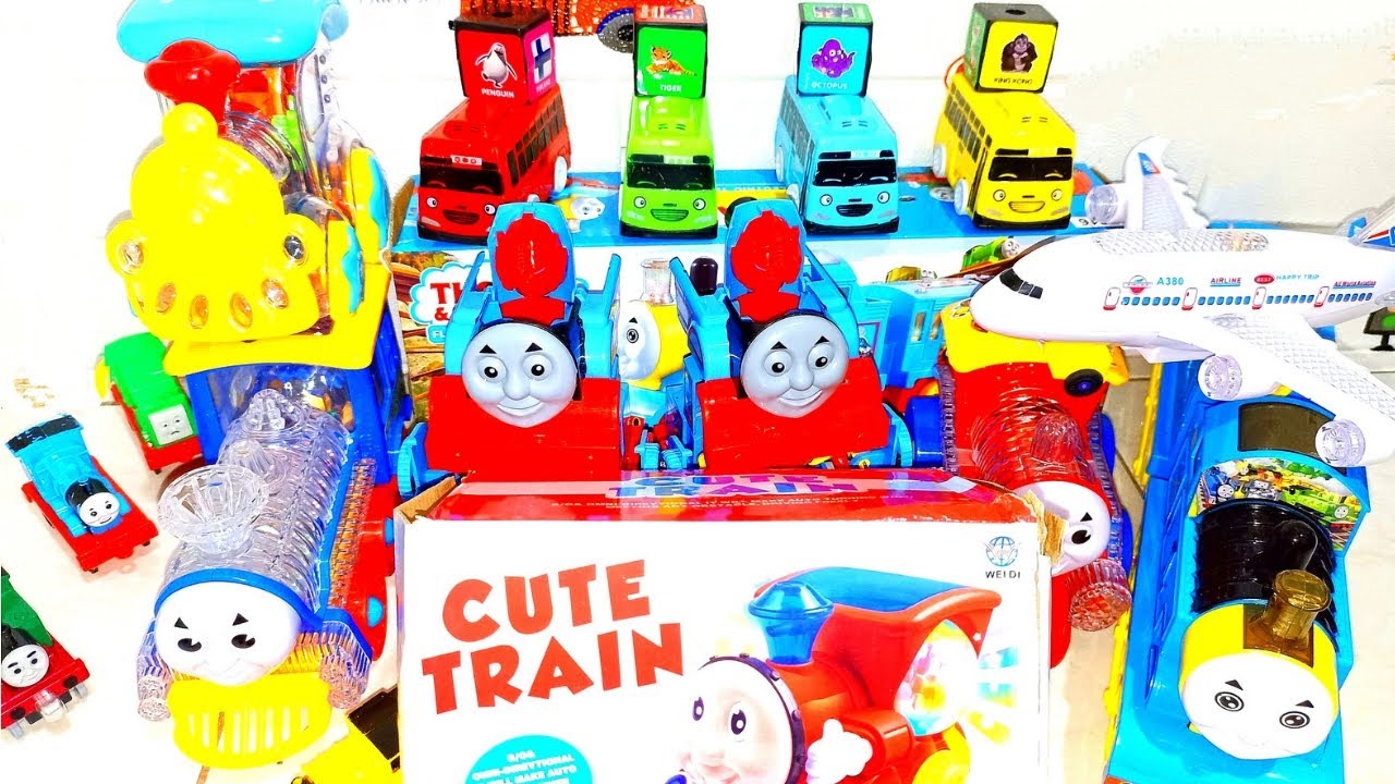 Thomas and friends with Cute train, Thomas Loco and Percy!! - YouTube