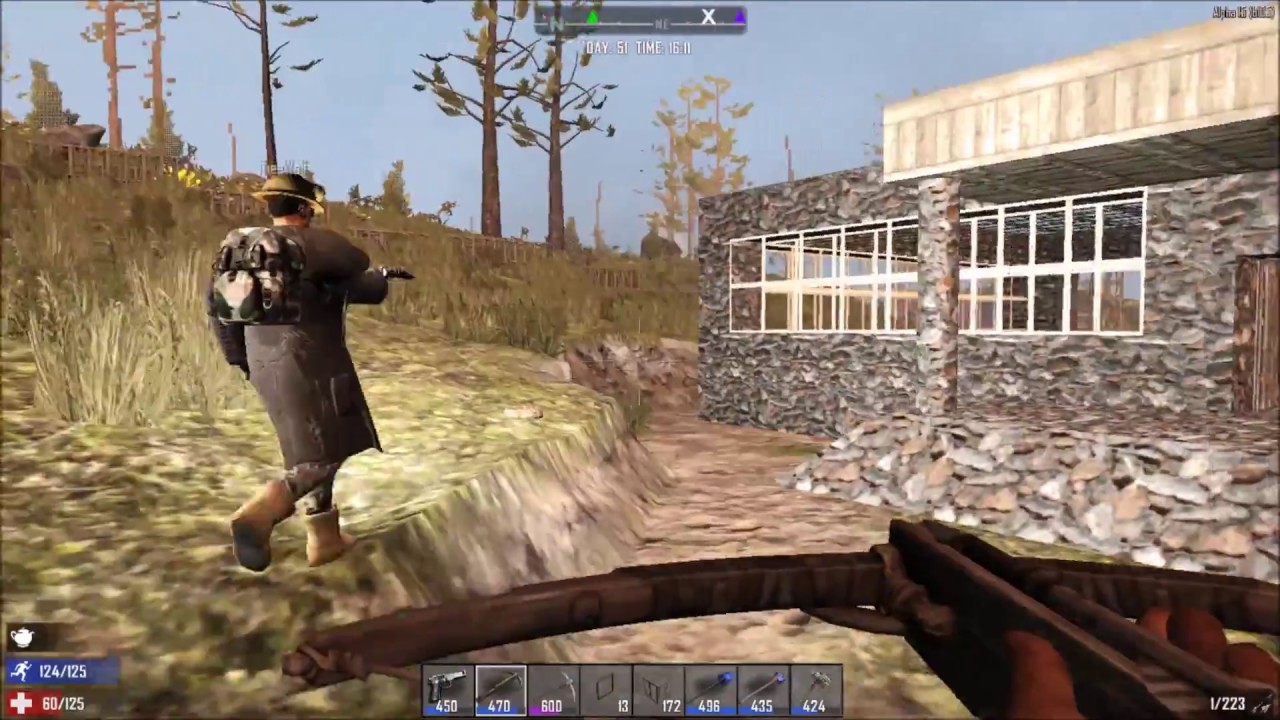7 Days to Die. Wolves Group, Alpha 15 Gameplay, THE VILLAGE TAKES SHAPE ...