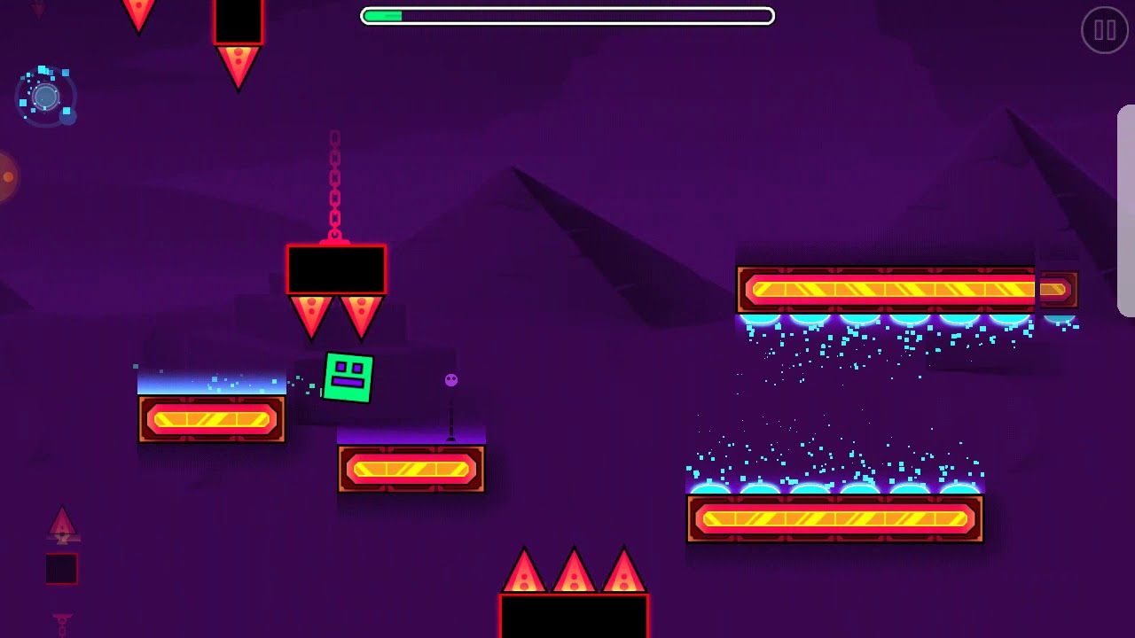 Geometry dash challenge on discord - YouTube