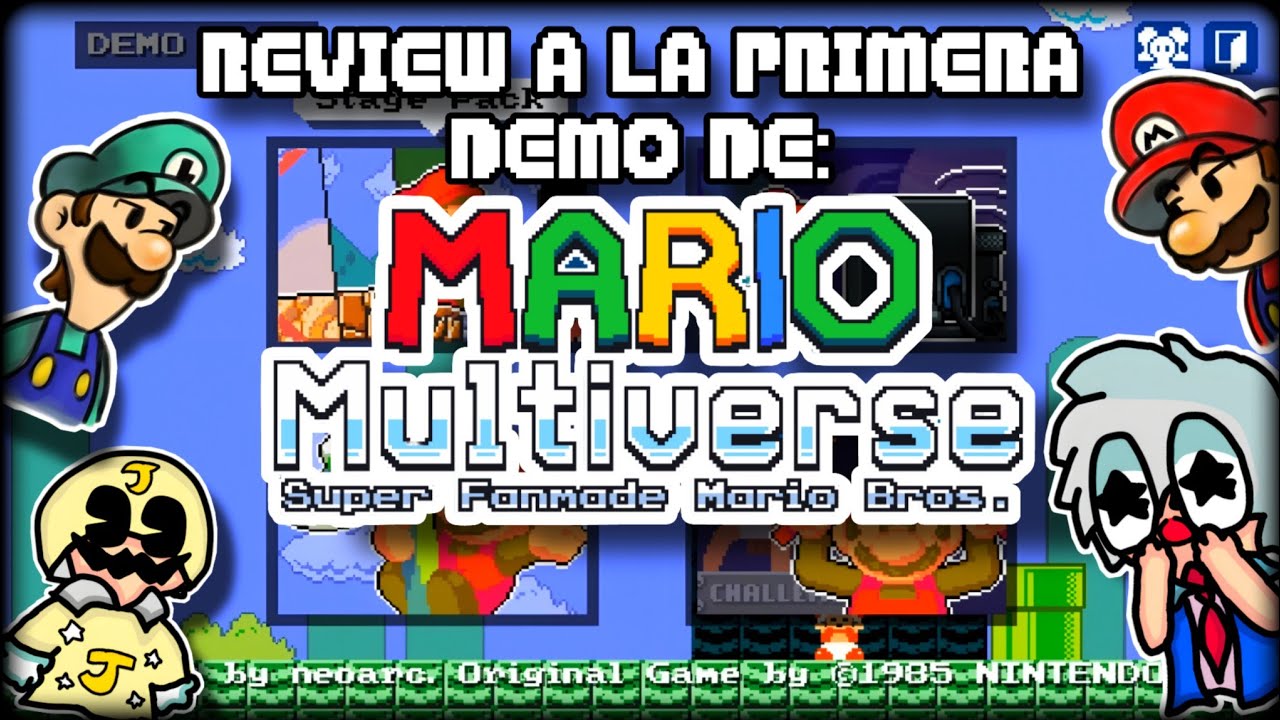 REVIEW y OPINIÓN HONESTA A ¡¡MARIO MULTIVERSE!! Demo 1 PÚBLICA 🫵🗿 - YouTube