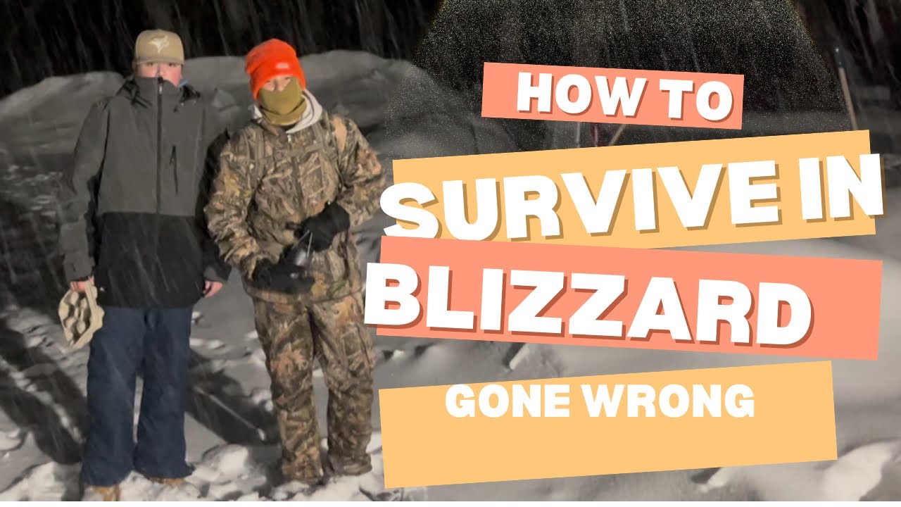 How to survive in a blizzard - YouTube
