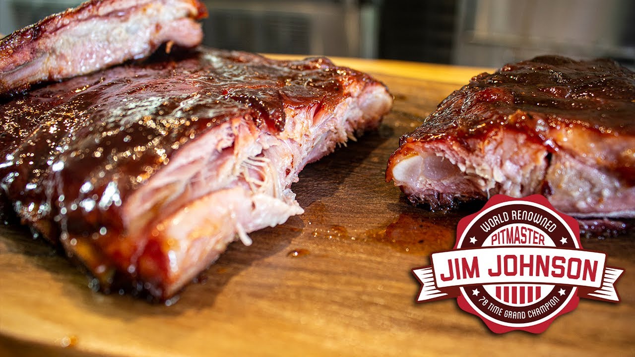 Jim Johnson - Competition Style Ribs - YouTube