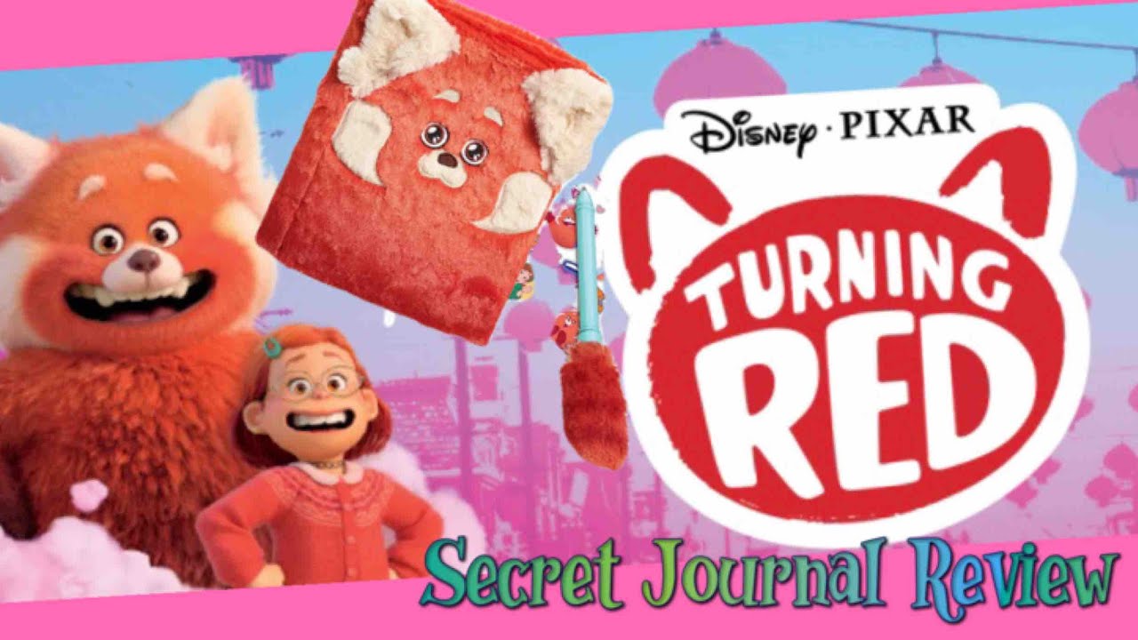 Turning Red: Secret Journal Review - YouTube