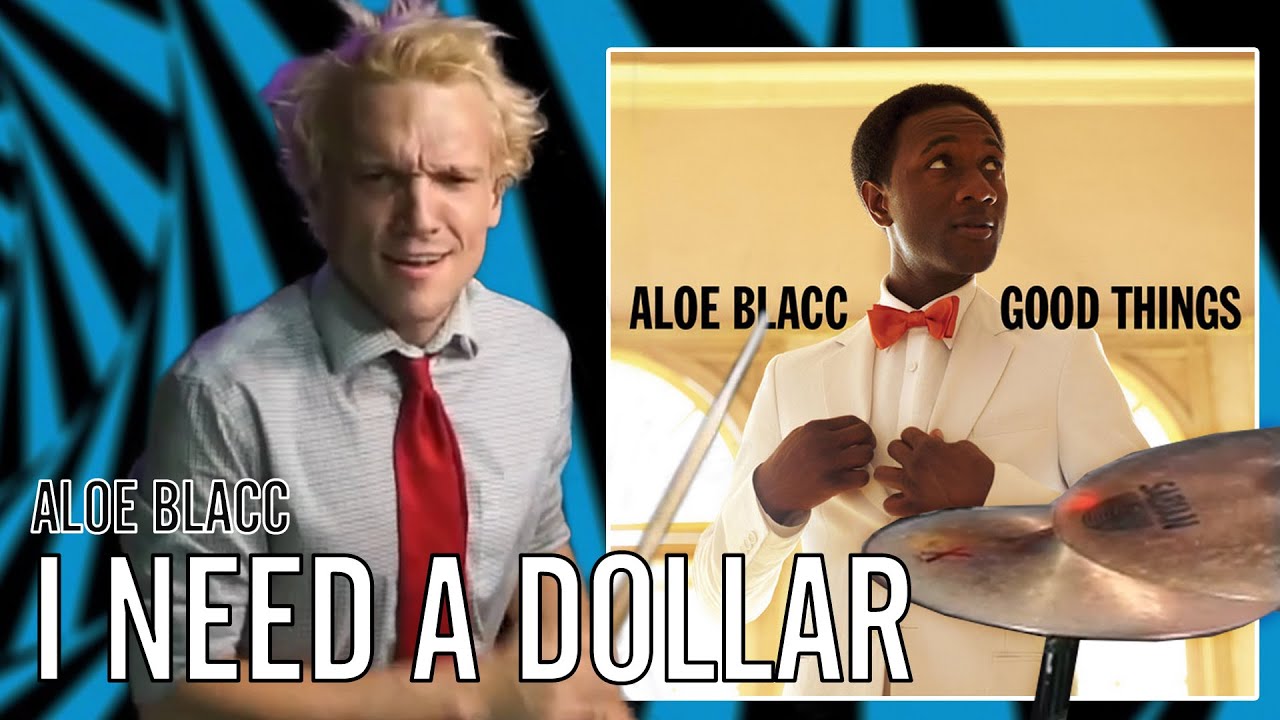 Aloe Blacc - I Need A Dollar | Office Drummer [Blind Playthrough] - YouTube