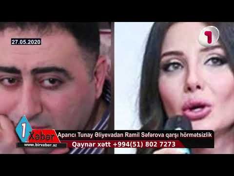 Aparıcı Tunay Əliyevadan Ramil Səfərova qarşı hörmətsizlik:\