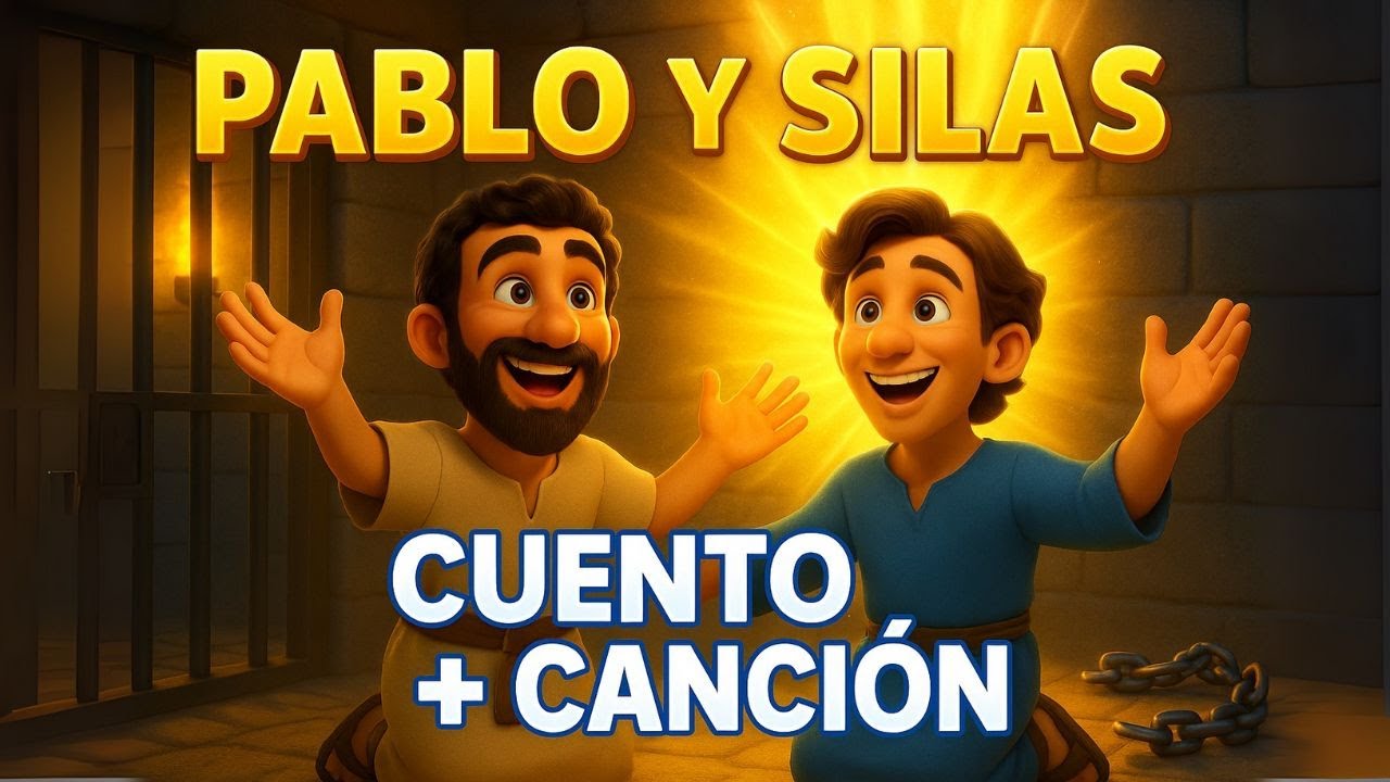 Historia de Pablo y Silas en la cárcel para niños | Cuento y canción ...