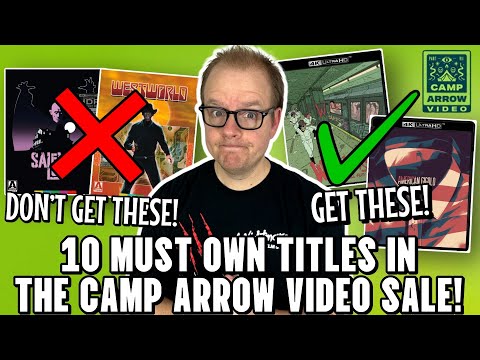 10 Must OWN Blurays And 4Ks In The CAMP Arrow Video Sale!