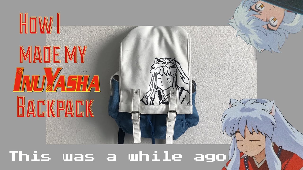 Making My Anime Backpack - YouTube