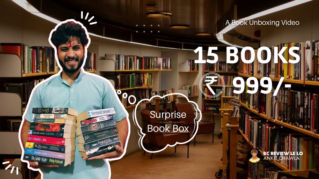 Surprise Book Box | Book Haul | Unboxing - YouTube