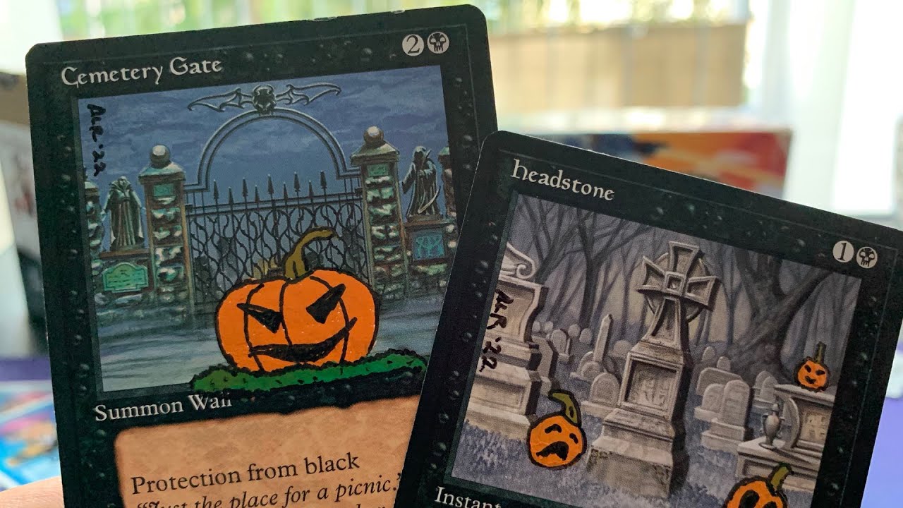 Halloween Alters, Mummies from Legends & more MTG cardboard | Magic the ...