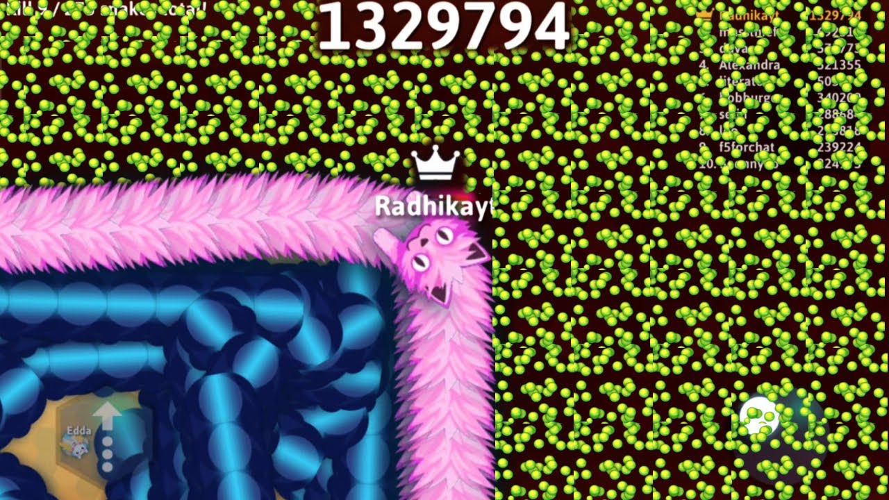 SNAKE.IO 🐍 I EASILY CIRCLE THE FULL SNAKES MAPs? BEST EPIC SNAKE GAME 🐍 ...