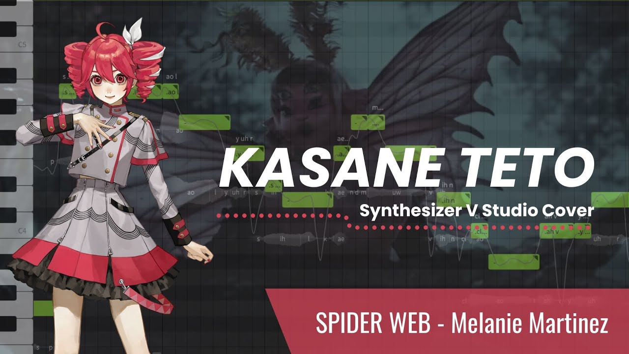 【Kasane Teto】SPIDER WEB - Melanie Martinez【Synthesizer V Studio Cover】 - YouTube Music
