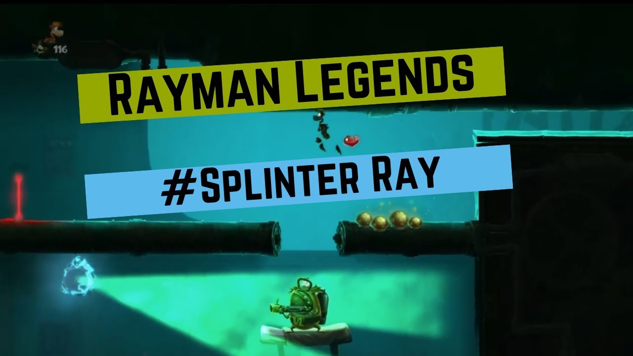 Rayman Legends : Trophée Splinter Ray - YouTube