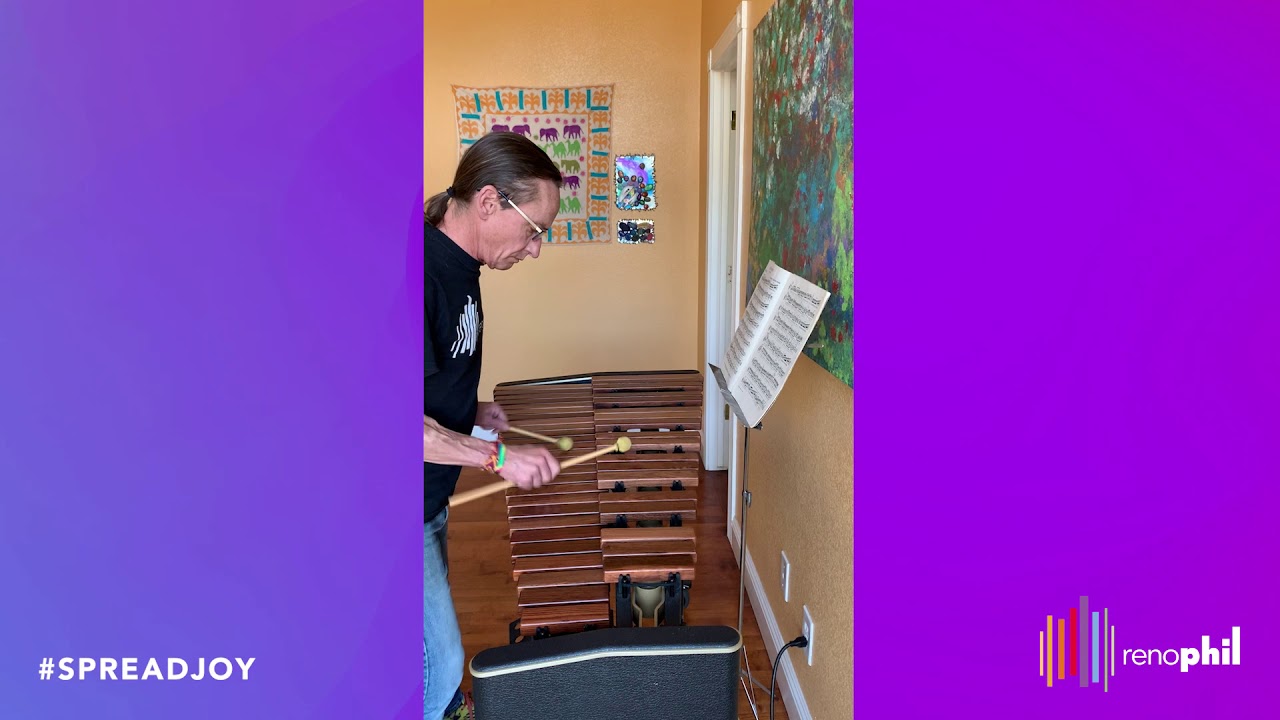 Spread Joy - Eric Middleton, Reno Phil Percussionist - YouTube