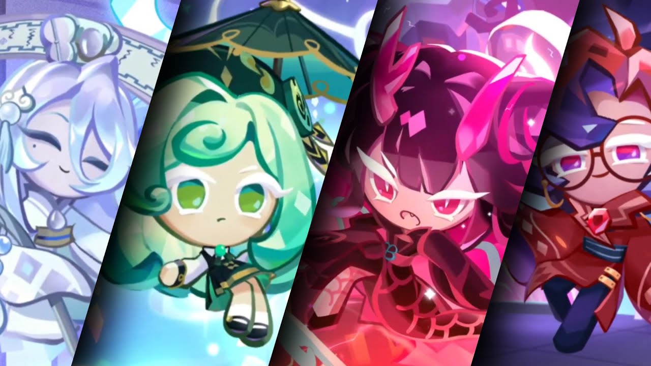 Cookie Run Kingdom CN - All Exclusive Cookies' Gacha Animation (Up to ...