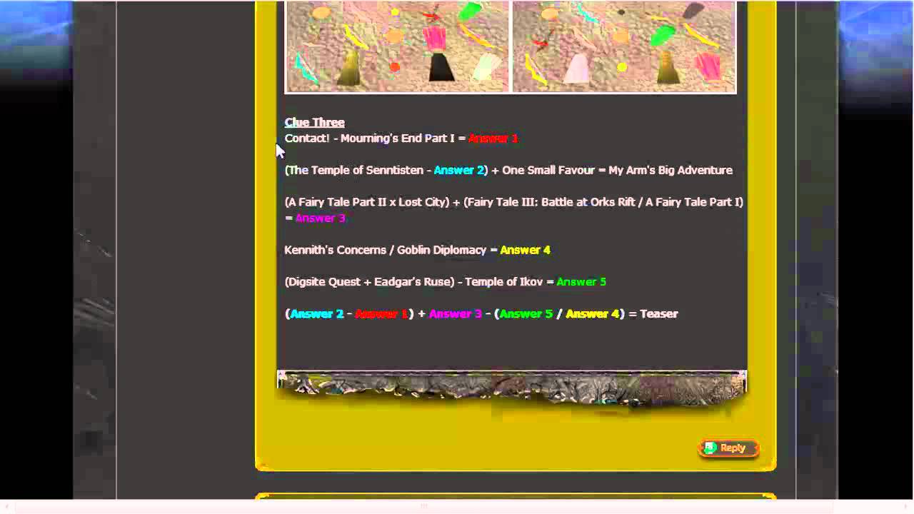 Cryptic Clue Fest Clues or are they just teasers?! - Help me solve them ...
