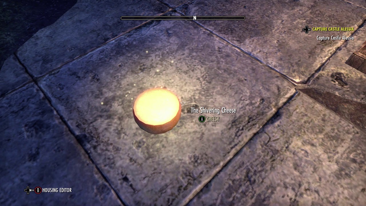 ESO: The Shivering Cheese Furnishing Item - YouTube