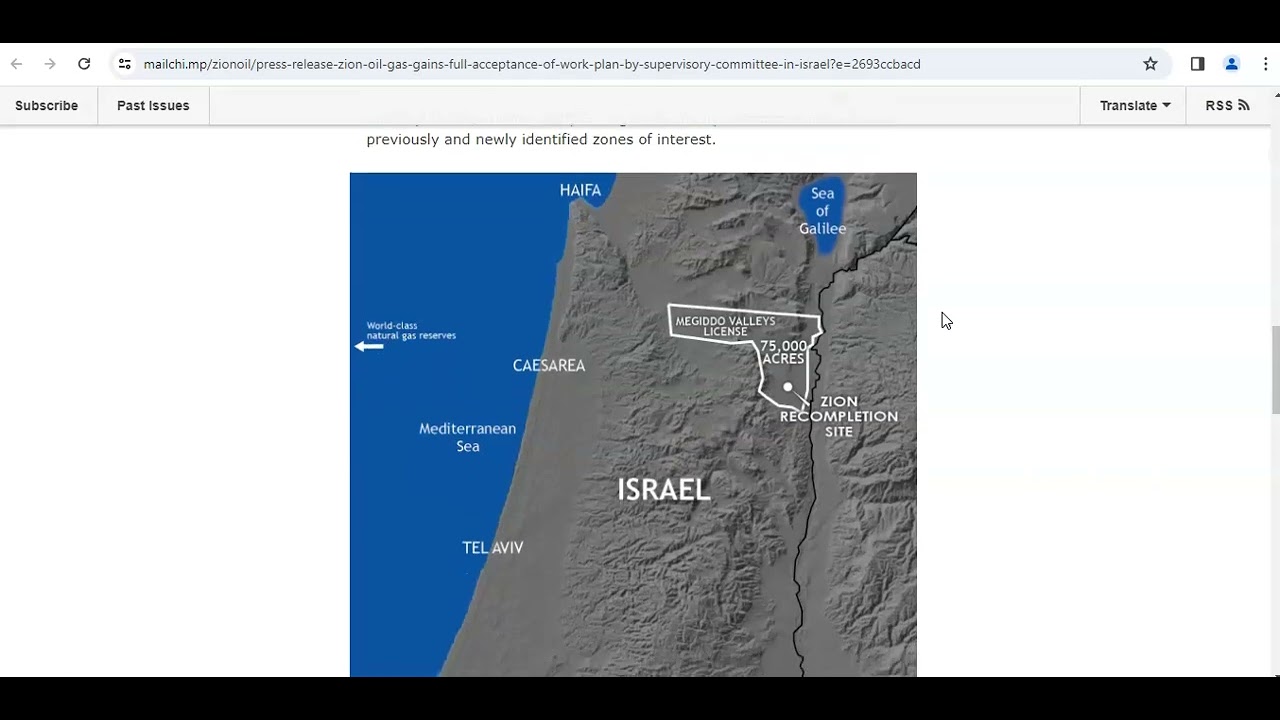 Zion Oil & Gas Update - 02-26-2024 - NEW PRESS RELEASE - ZNOG Stock ...