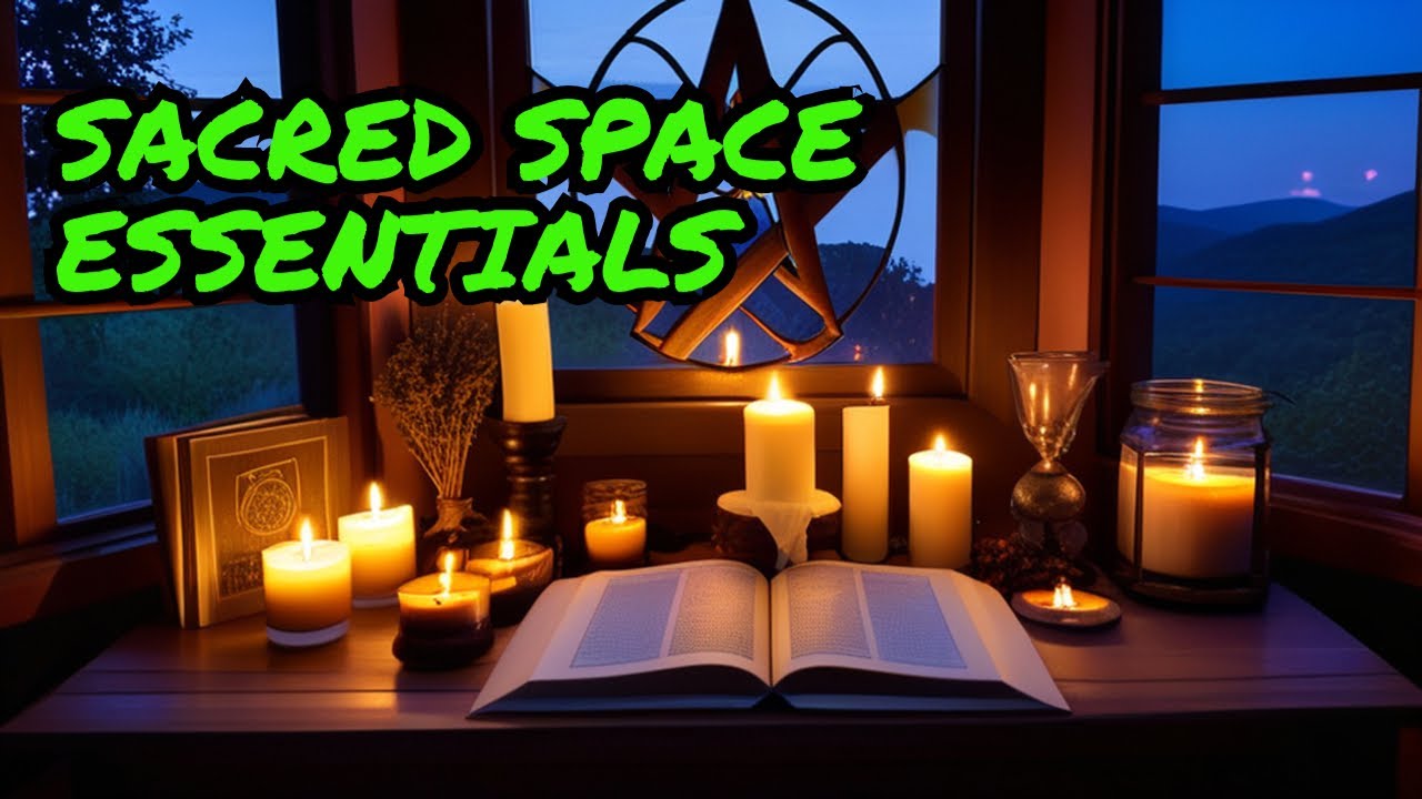 Wiccan Altar 101: Crafting Your Sacred Practice Space - YouTube