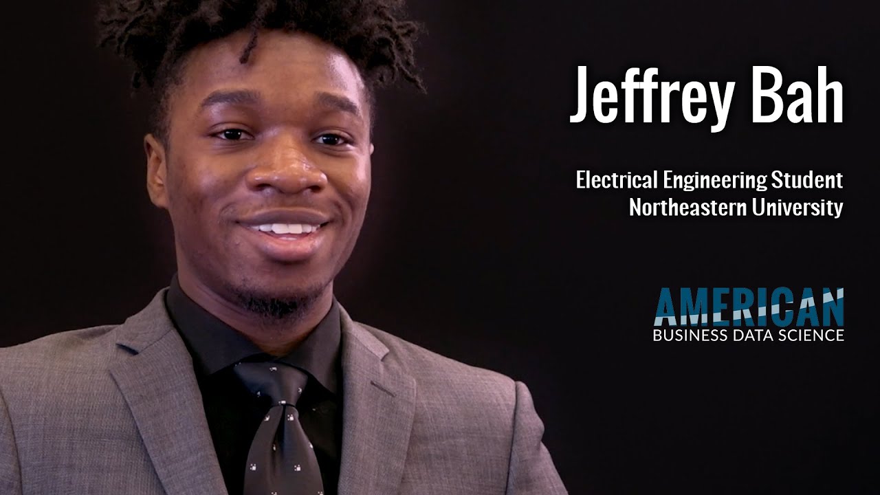 The value of data science for students - Jeffrey Bah, Northeastern ...