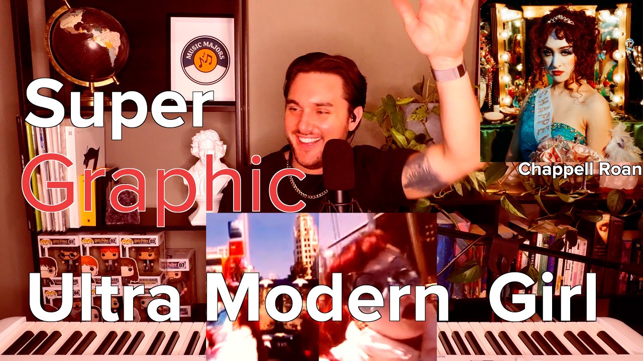 Super Graphic Ultra Modern Girl by Chappell Roan - Live Reaction FULLY ...