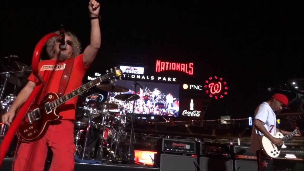 Sammy Hagar 55/One Way/Fall In Love/Red/3 Lock Box/Right Now/Can't This ...