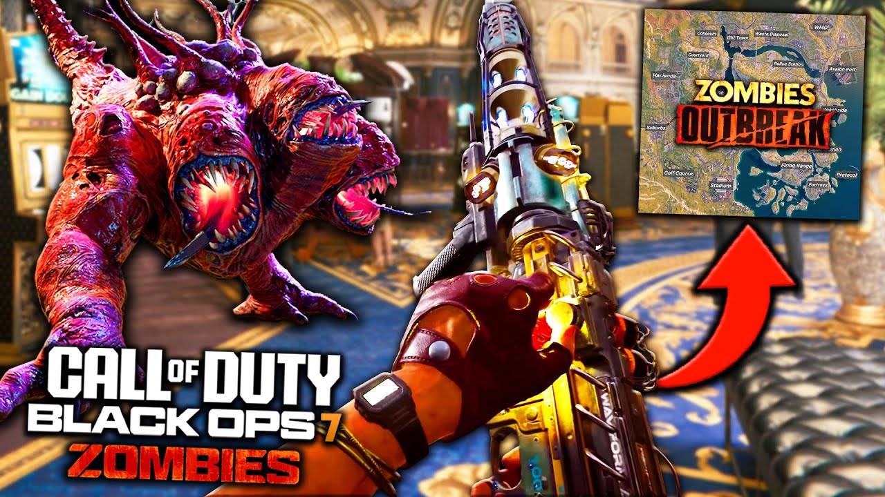Outbreak Zombies in Black Ops 7?! (NEW Open World Zombies Map Leaked ...