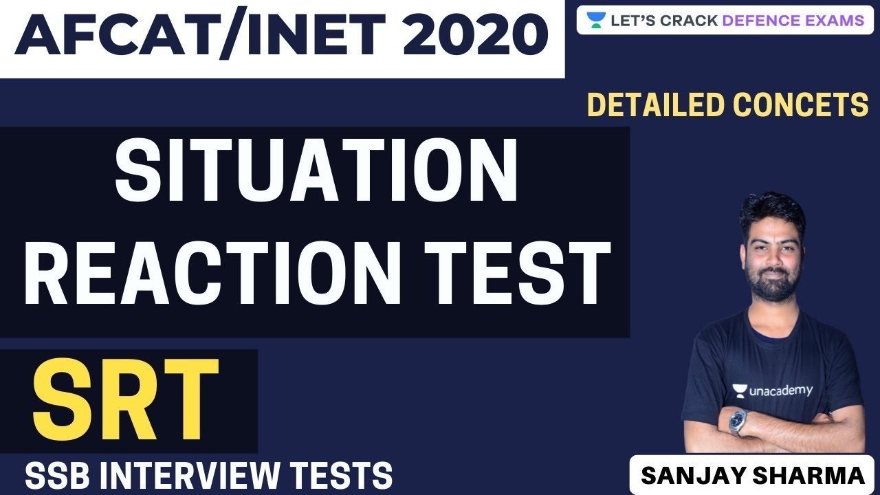 Situation Reaction Test (SRT) | SSB Interview Tests | Defence Exams ...