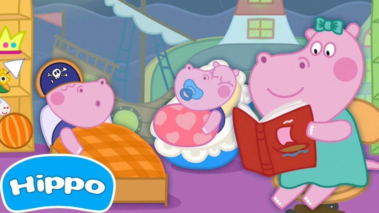 Hippo Bedtime Stories for Kids - Hippo Kids Games Full Episode 11 ...