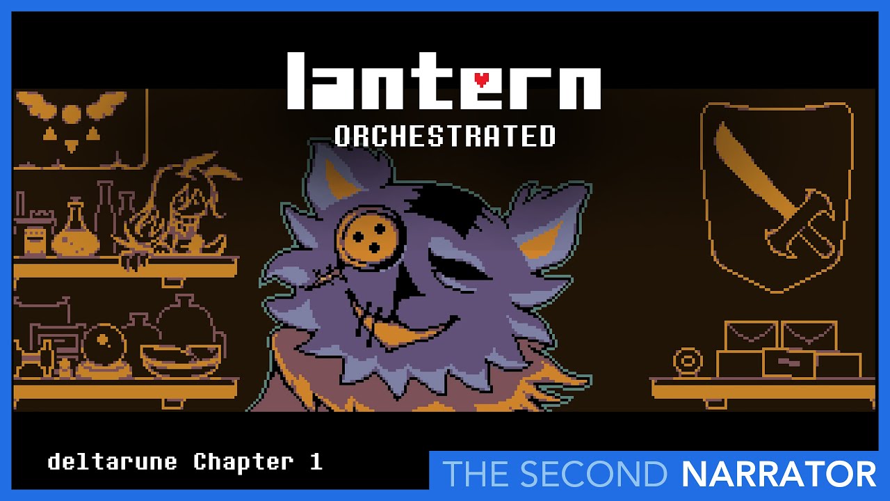 DELTARUNE Chapter 1 Orchestrated - Lantern (Seam's Shop) ~sad emotional ...