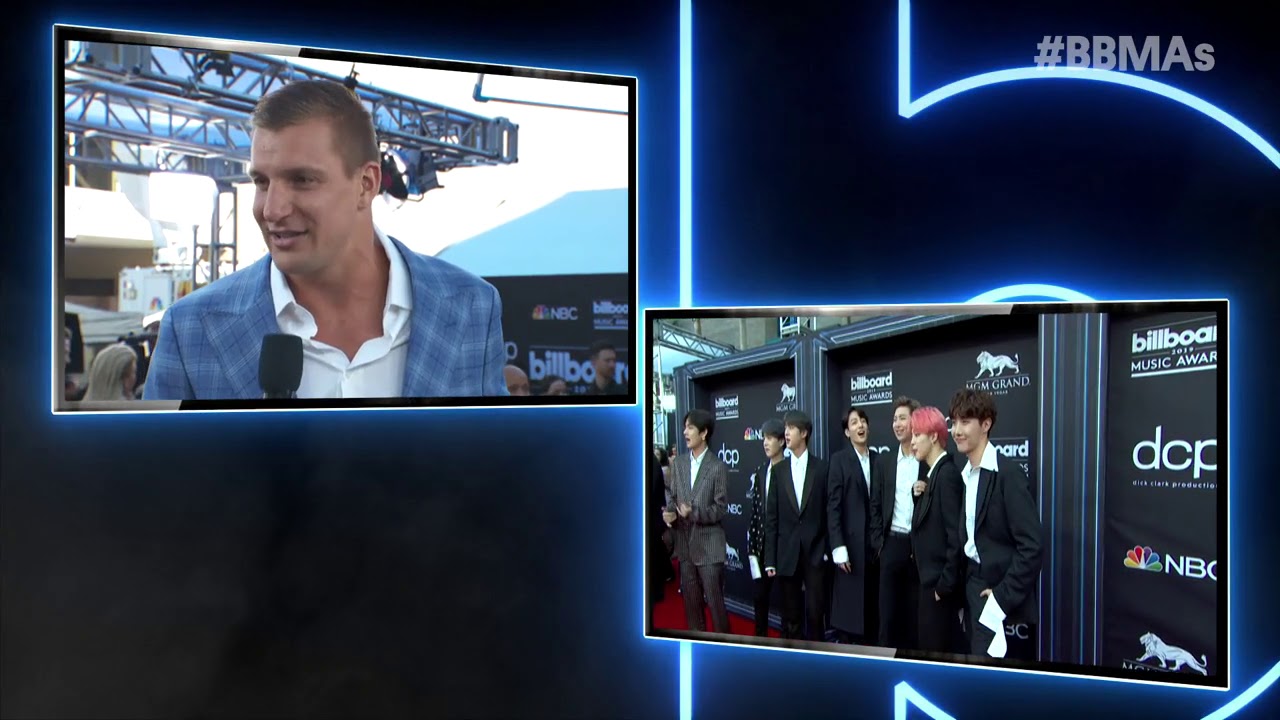Rob Gronkowski Red Carpet Interview - BBMAs 2019 - YouTube