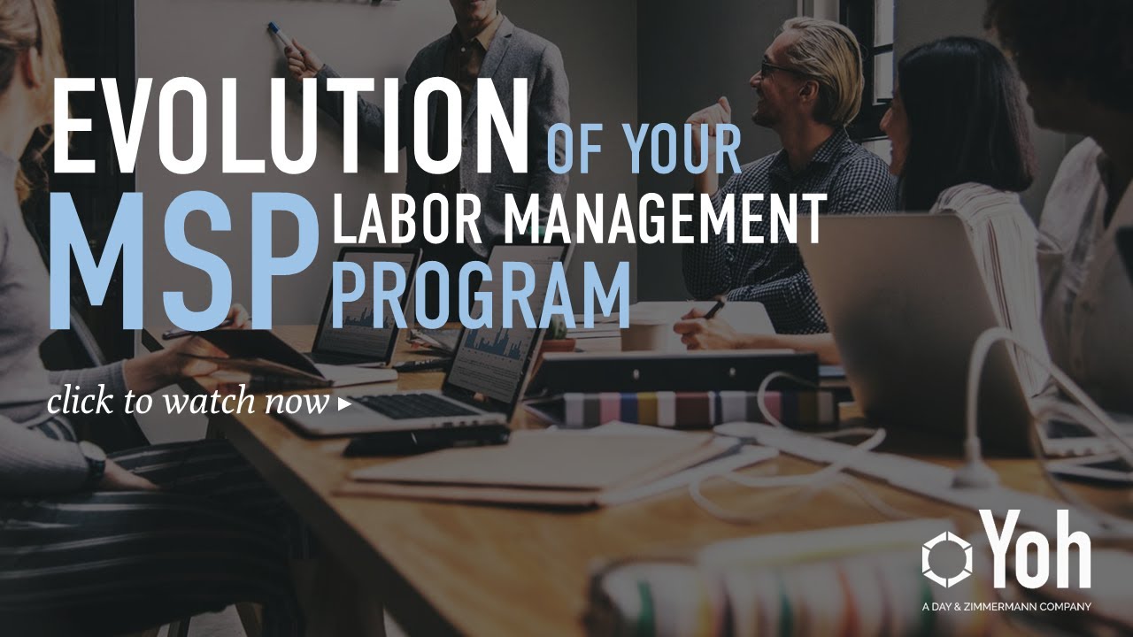 Evolution of your MSP Contingent Labor Management Program - The Brass ...