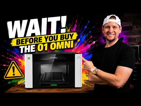 Before You Buy the xTool O1 Omni... I Need to Tell You This (More Than a UV Printer)