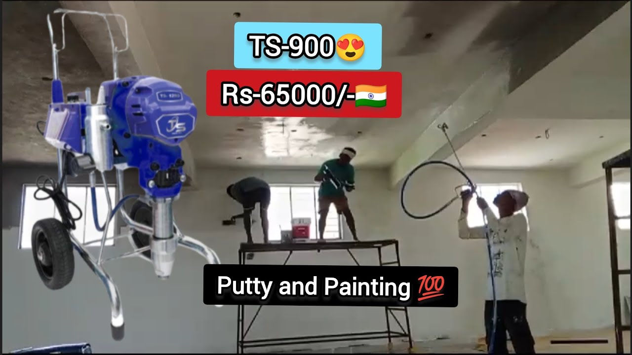 TS-900 Airless Spray Putty and Painting Machine Rs-65000 ...