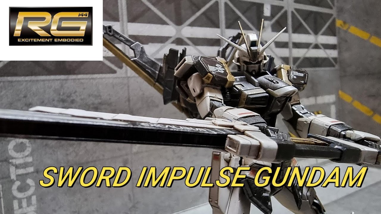 RG SWORD IMPULSE GUNDAM/ 소드 임펄스 건담 - YouTube