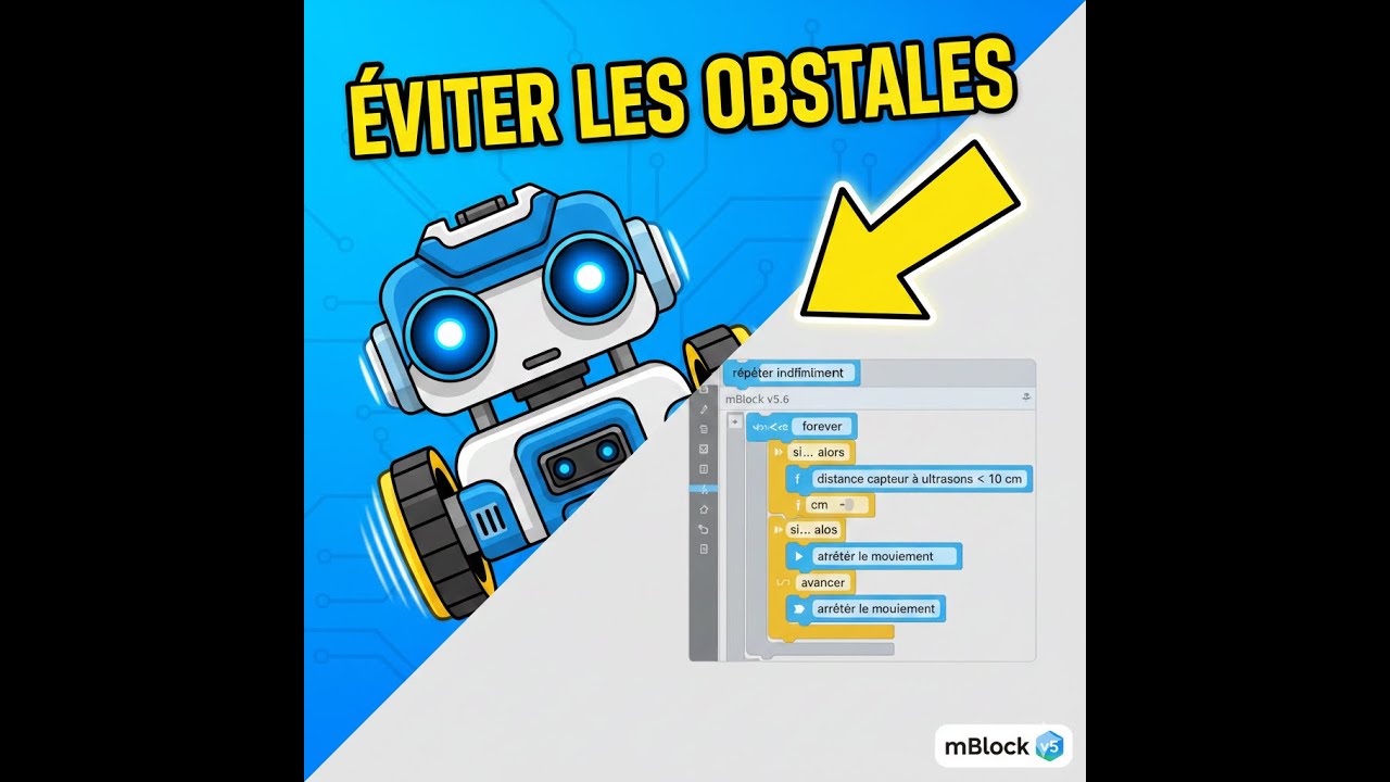 Tuto mBot : Programmer une télécommande et un capteur d'obstacle avec ...