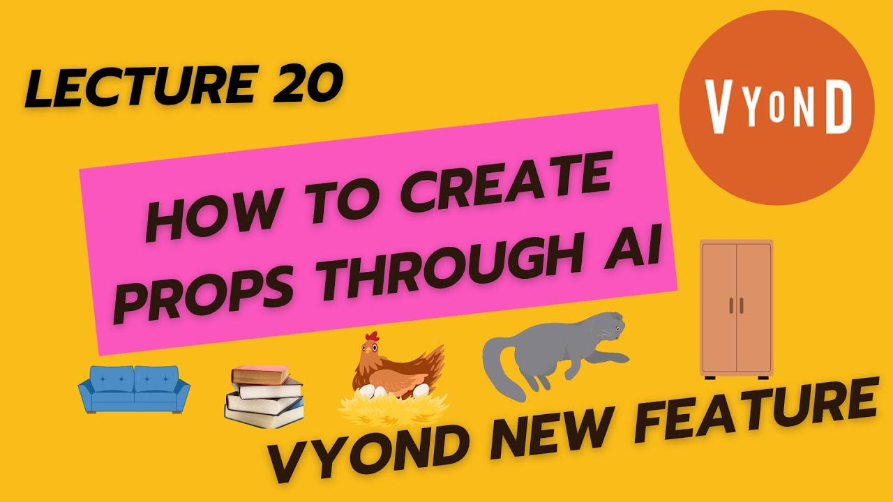 New Vyond Feature: Generate Props with AI - YouTube
