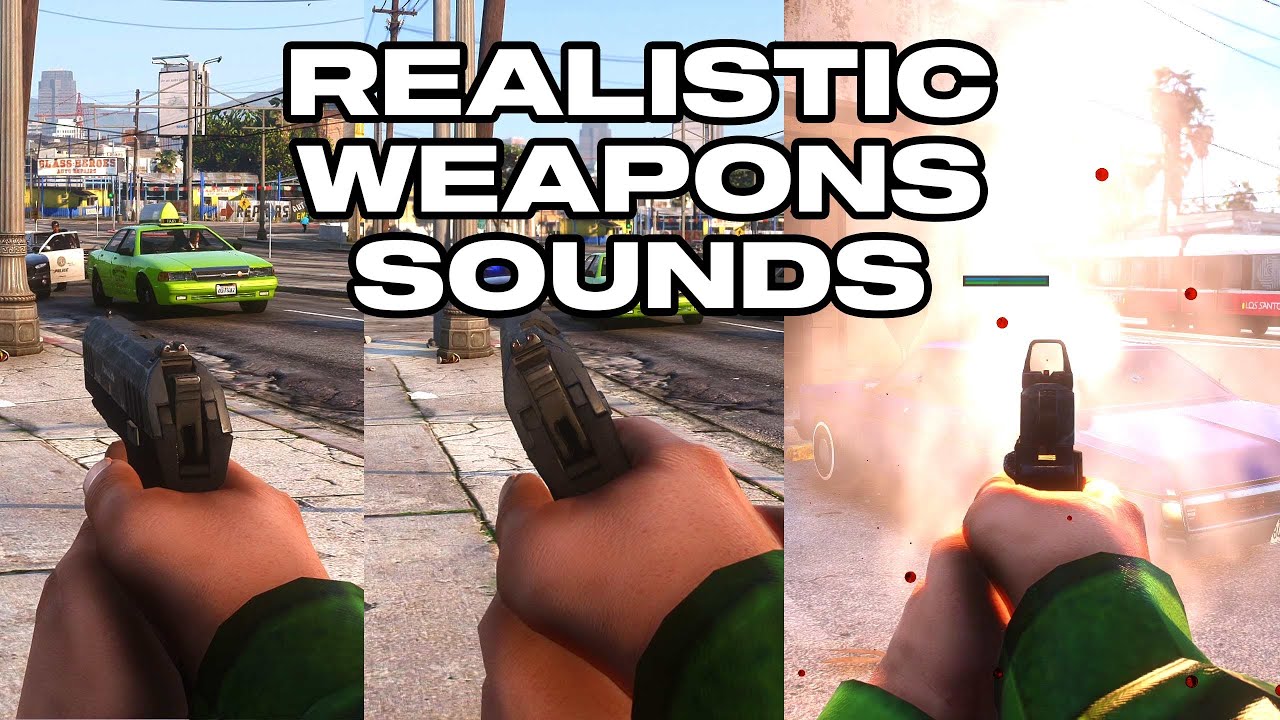 Realistic Pew Pew Sounds for GTA 5 - GTA V MODS - YouTube