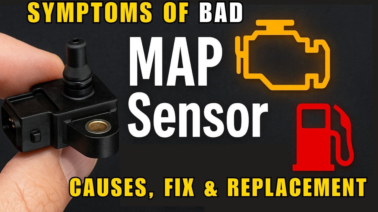 Signs of a Bad MAP Sensor, Causes & Fix (Faulty manifold absolute ...