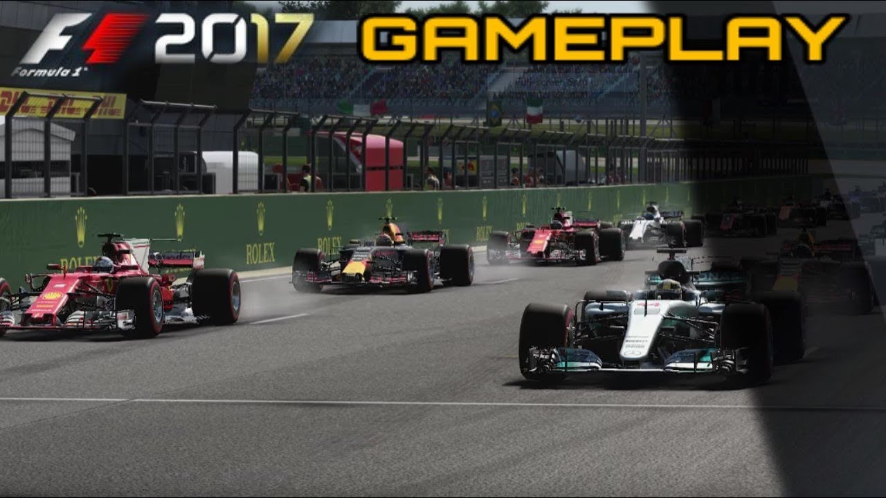 F1 2017 Gameplay Trailer: Showcasing 2017 Cars & Crashes - YouTube