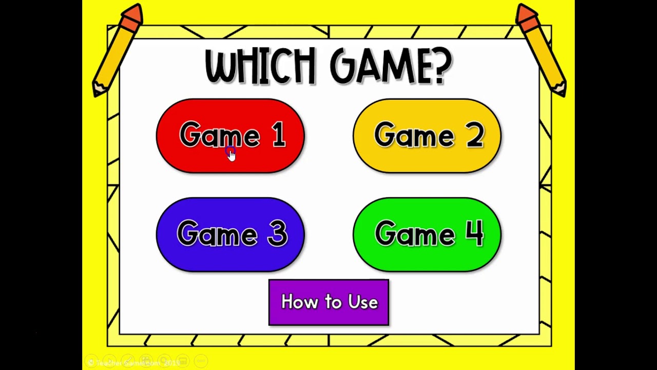 Word Families Tic Tac Toe Powerpoint Game -ill words - YouTube