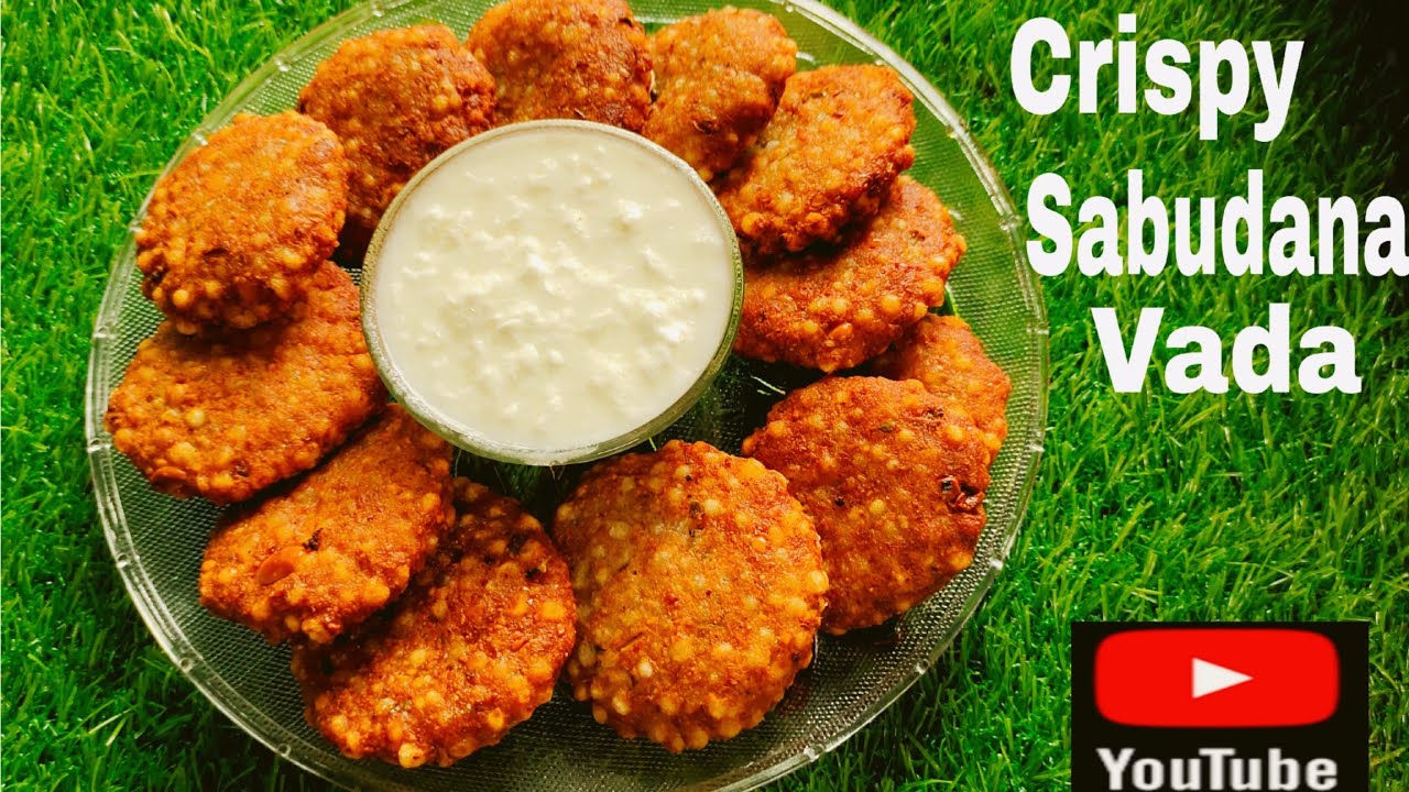 Crispy Sabudana vada |vrat recipe| crispy upvas snacks | Easy snacks ...