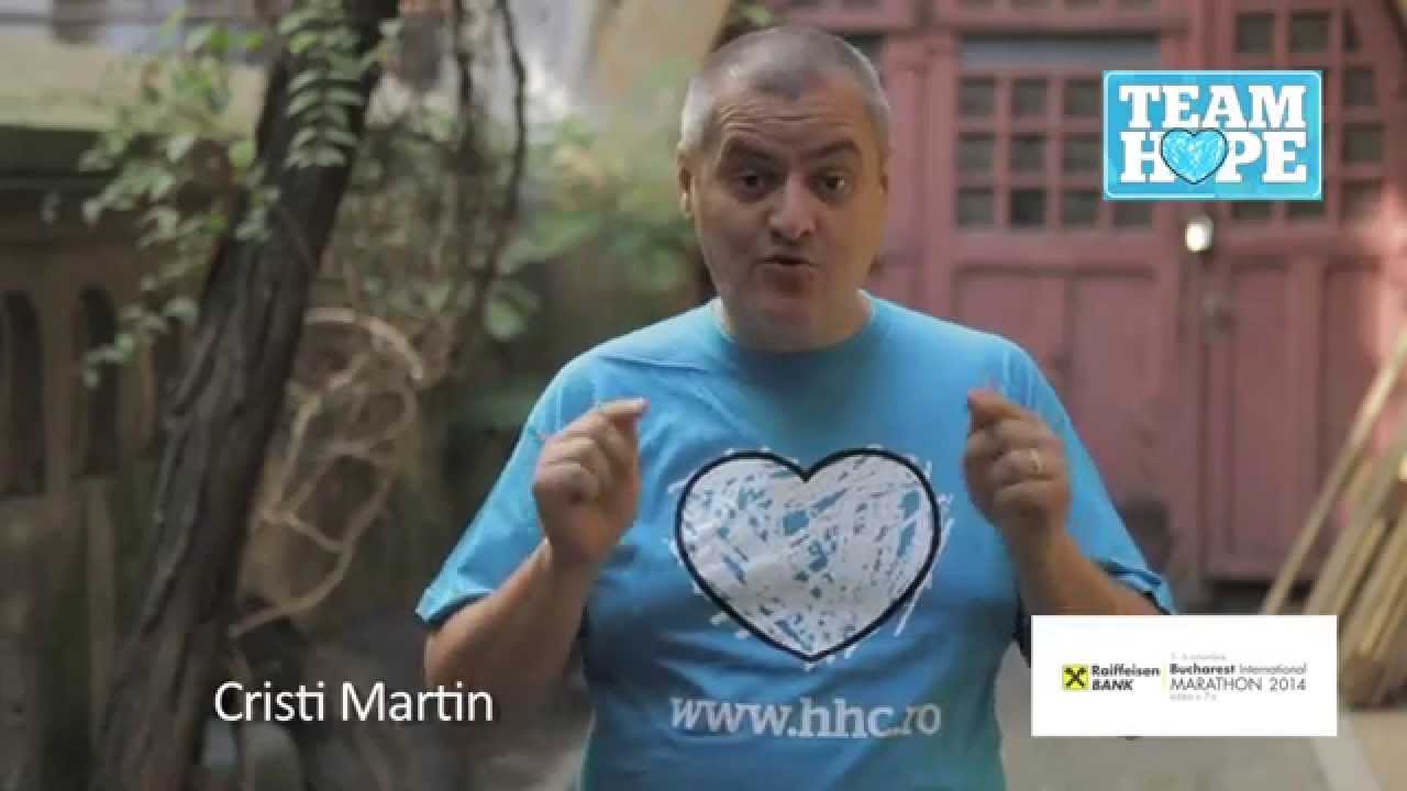 Cristi Martin pentru Team Hope - YouTube
