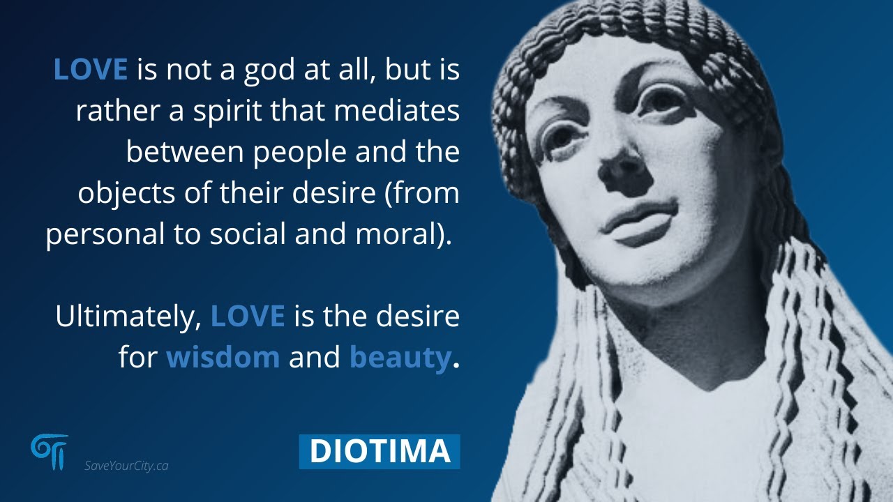 Diotima Instructs Socrates on Love - YouTube