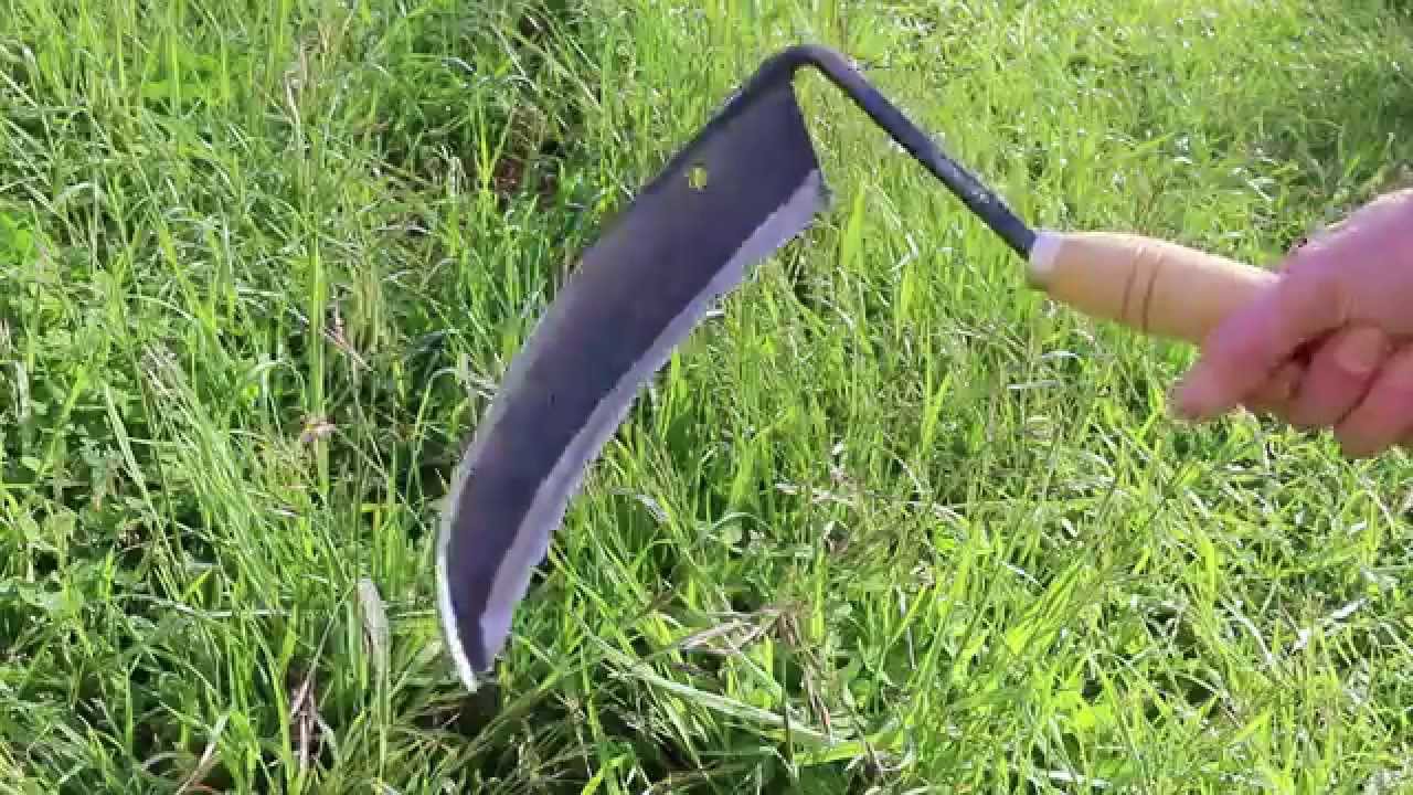 Günaş Hand Scythe - YouTube