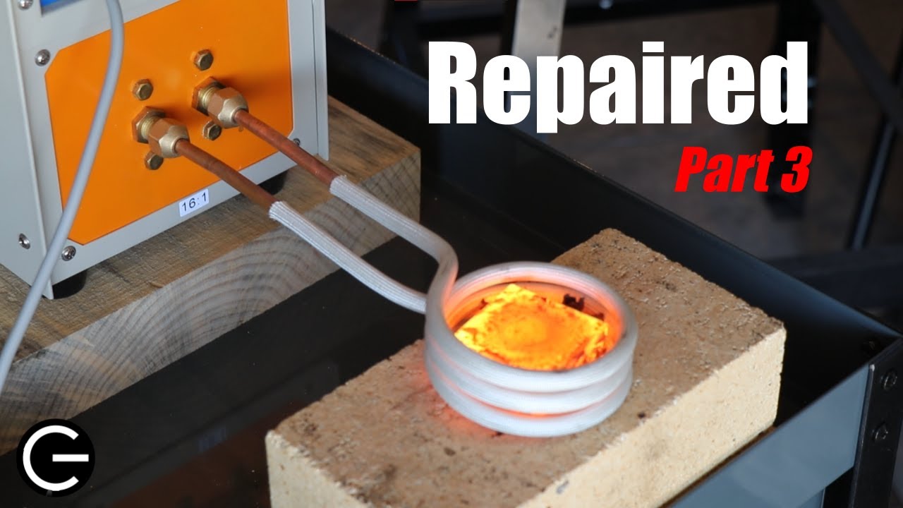 Induction Forge Part 3: Repair and Testing - YouTube
